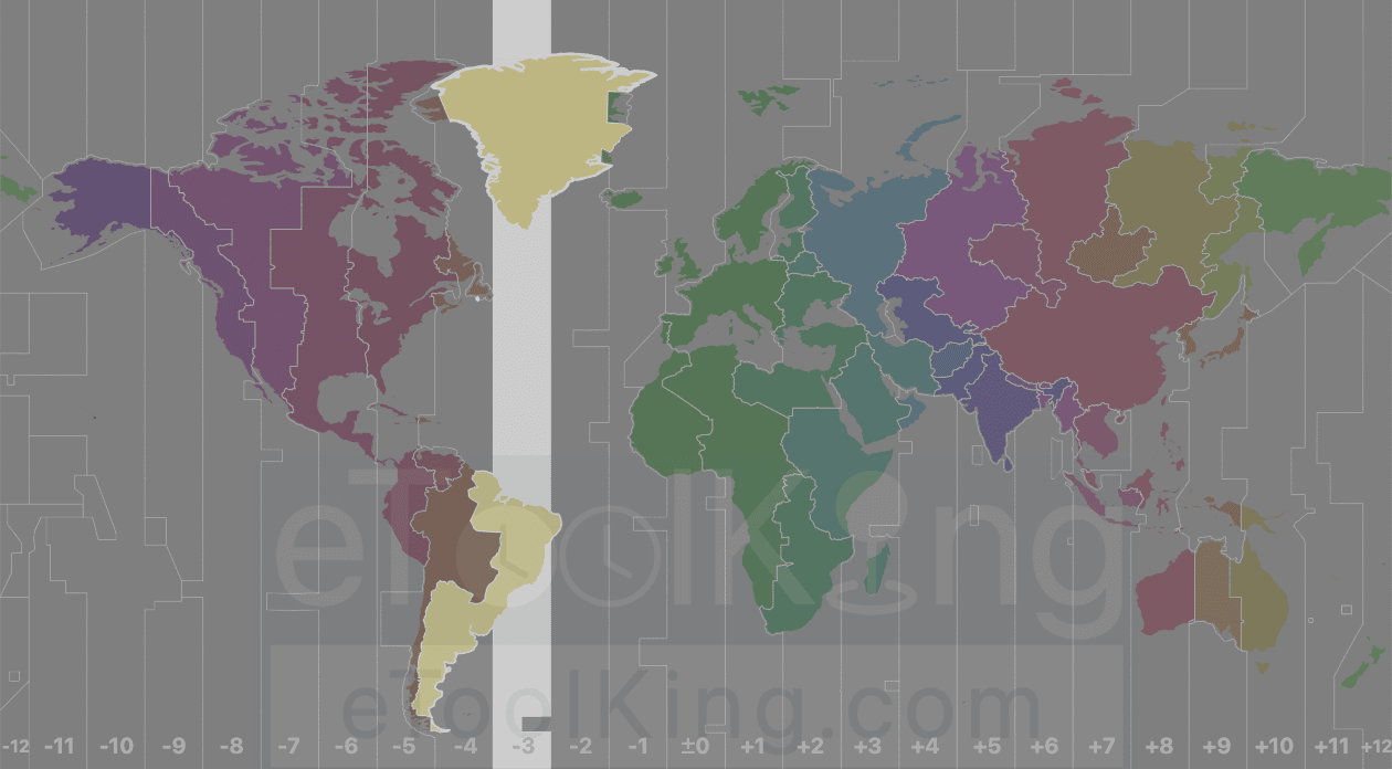 Current local time in Canada & time zone converter | eToolKing