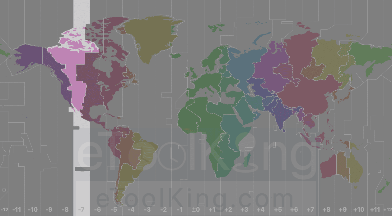 Current local time in Mexico & time zone converter | eToolKing